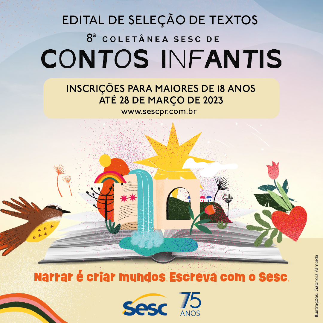 Abertas inscrições para seleção de trabalhos para coletânea de contos ...